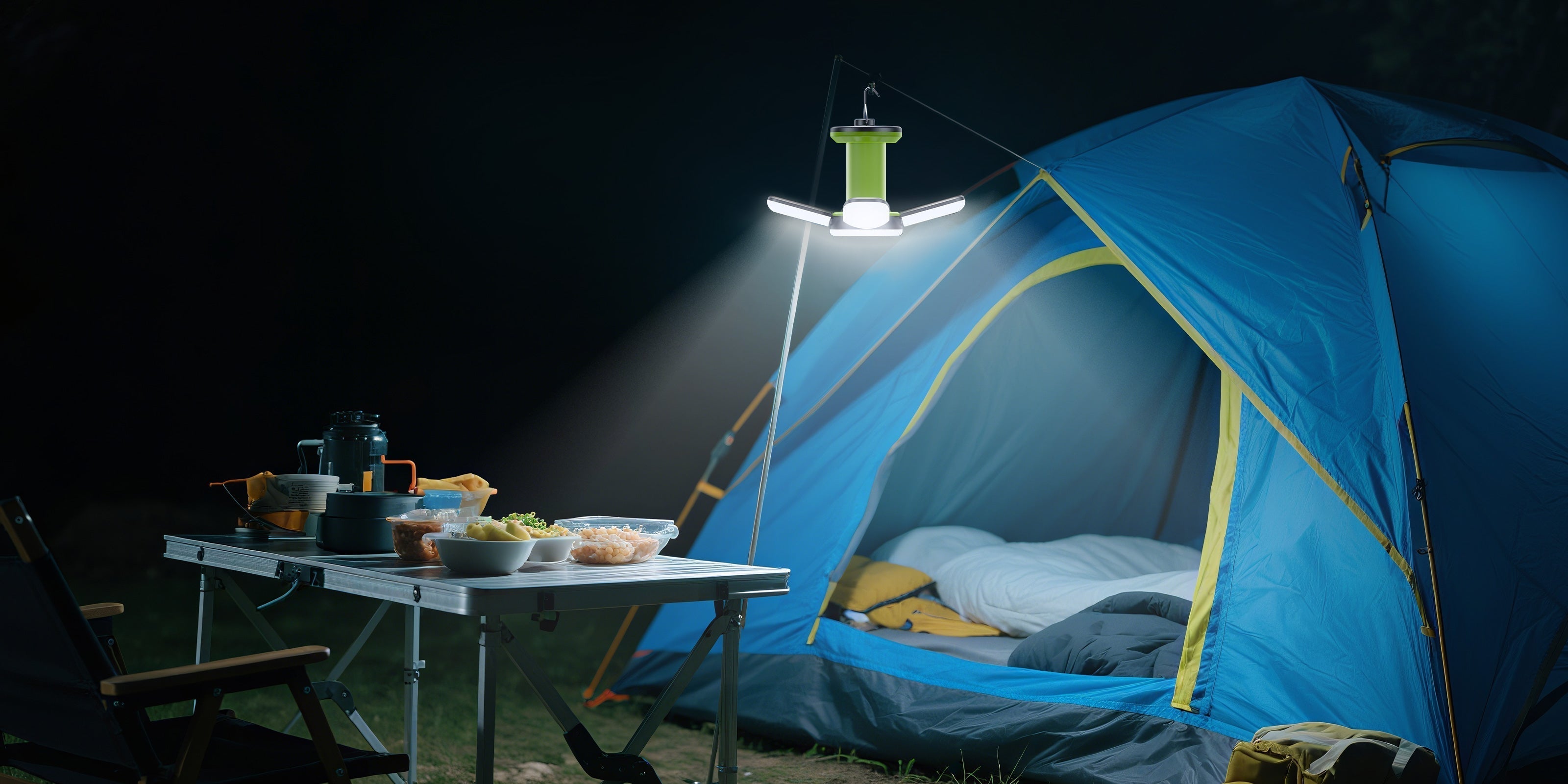 Illuminate Your Adventures: Blukar Camping Light - Rechargeable & Ultra ...